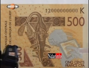 ECONOMIE: La BCEAO lance un nouveau billet de 500 FCFA