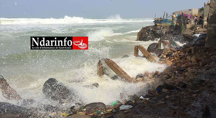 VIDÉO | Avancée de la mer : une dangereuse situation à Guet-Ndar