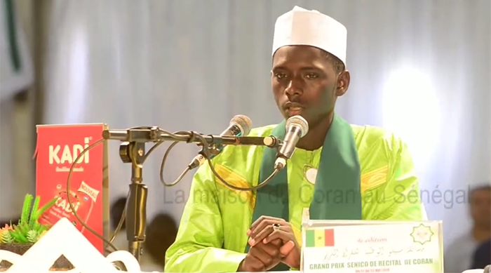 Grand prix SENICO : Belle récitation du Saint-Louisien Ibrahima CAMARA ...